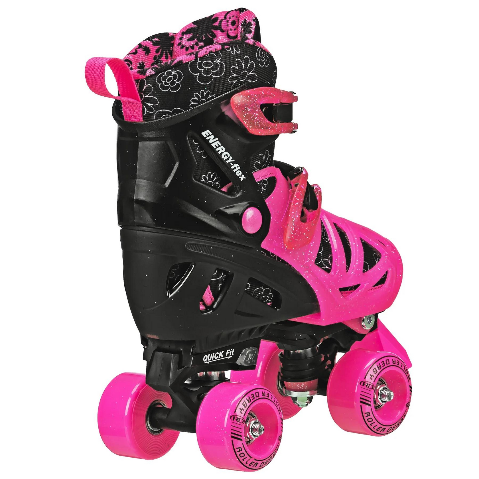 Trac Star Youth Girl's Adjustable Roller Skates – Roller Derby